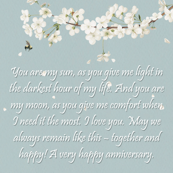 Best 51 Heart Touching Anniversary Wishes For Husband Updated 