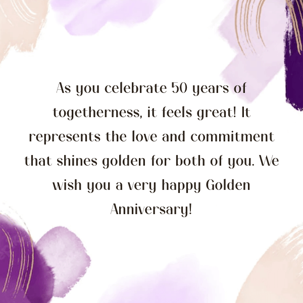 125 Hearttouching 50th Wedding Anniversary Wishes Messages And Quotes