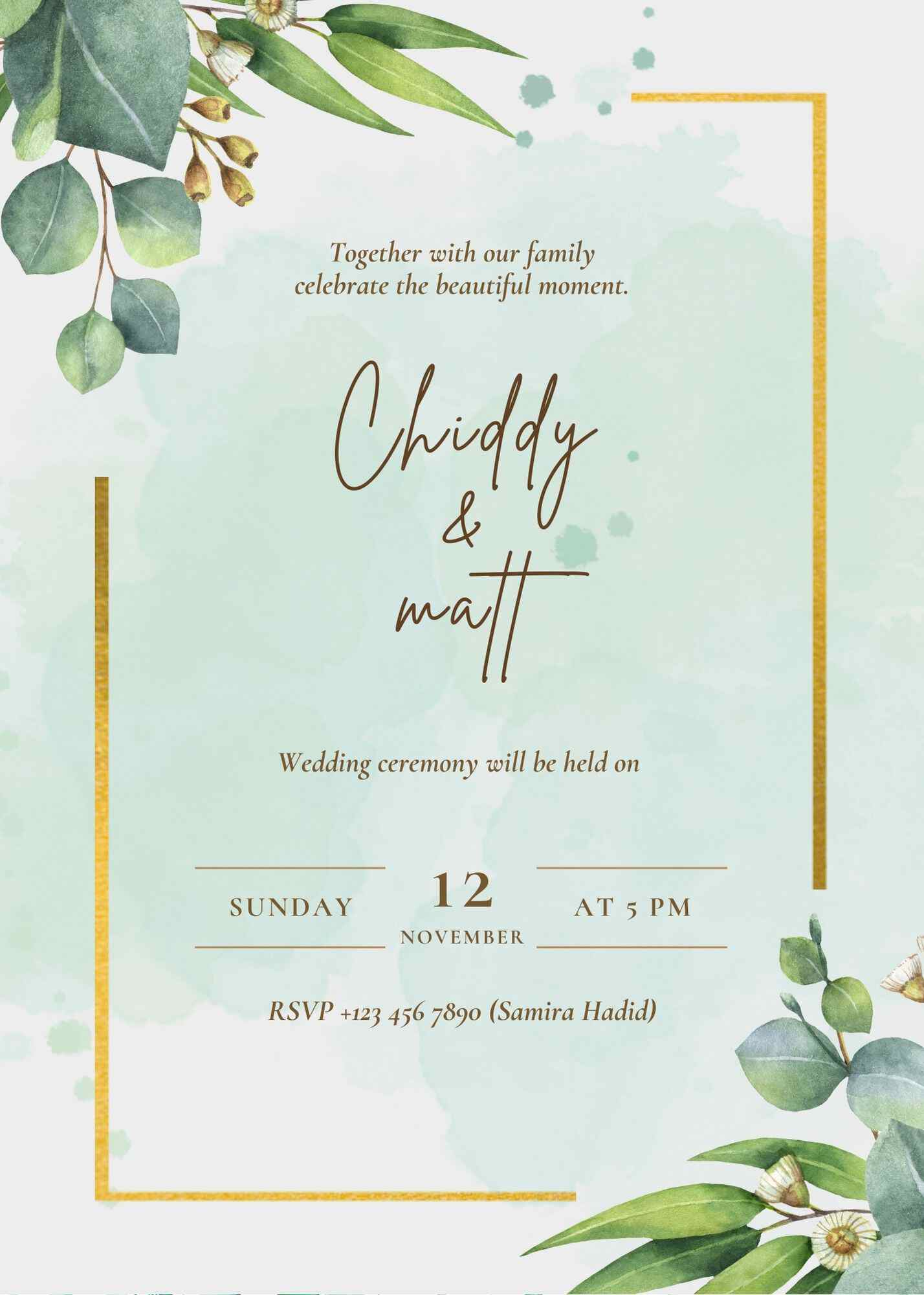Best Wedding Invitation Card Designs: Wedding Card Template