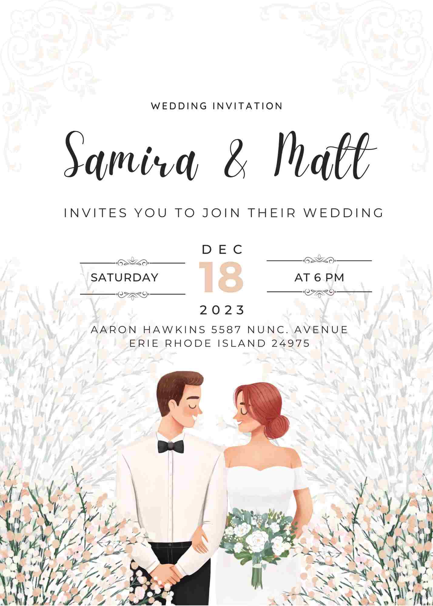 Best Wedding Invitation Card Designs: Wedding Card Template