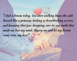 80+ Romantic Wedding Proposal Quotes, Cute Lines for Her