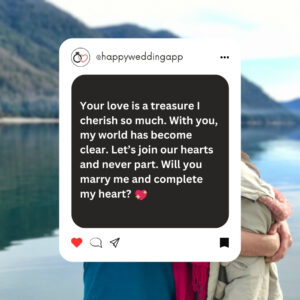 50 Heart Touching Marriage Proposal Messages, Quotes for Him