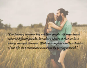 80+ Romantic Wedding Proposal Quotes, Cute Lines for Her