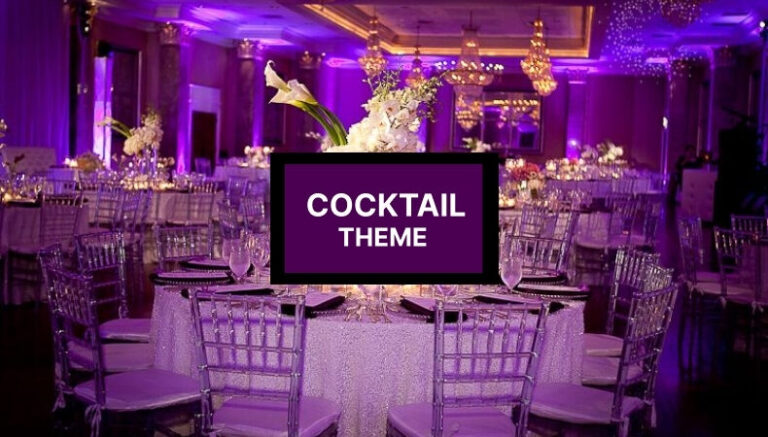 20 Wedding Cocktail Party Theme Ideas Your Guests Will Love