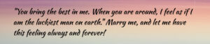 80+ Romantic Wedding Proposal Quotes, Cute Lines for Her