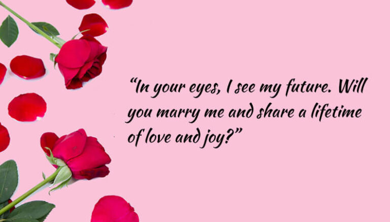 50 Heart Touching Marriage Proposal Messages, Quotes for Him