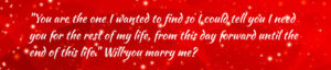 80+ Romantic Wedding Proposal Quotes, Cute Lines for Her