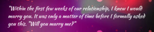 80+ Romantic Wedding Proposal Quotes, Cute Lines for Her