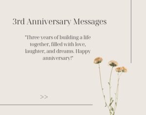 A Treasury of 200 Touching 3rd Anniversary Quotes [2026]