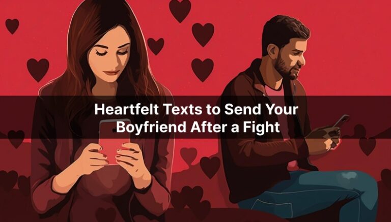 15 Heartfelt Texts to Send Your Boyfriend After a Fight