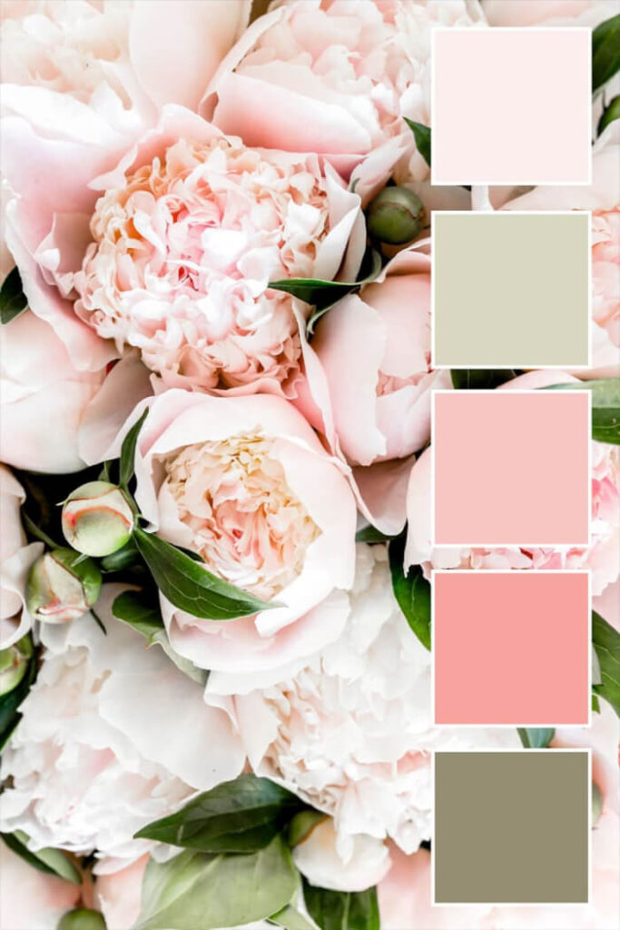 The 6 Best Color Palettes for an April Wedding