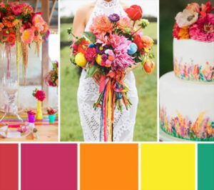 A Guide to Incorporating Bright Wedding Colors [2026]