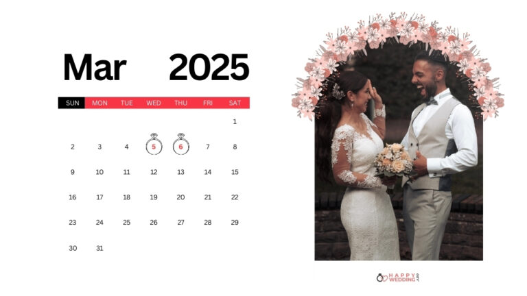 Important Christian Wedding Dates for Your Special Day 2025